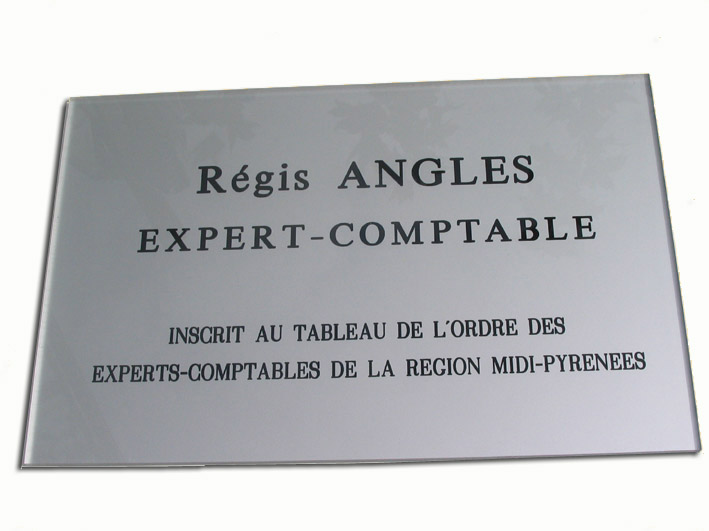Plaques professionnelles – GravoMeca